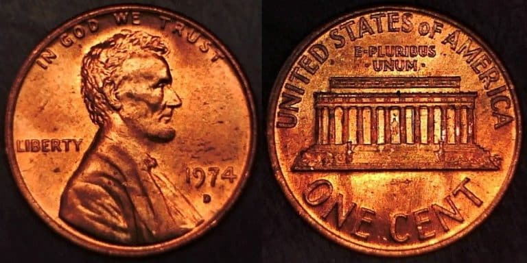 1974 Penny Value （Prices of Different Conditions） - Future Art Fair
